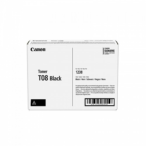 Тонер касета Canon Toner T08 Black ‒ MrToner.bg