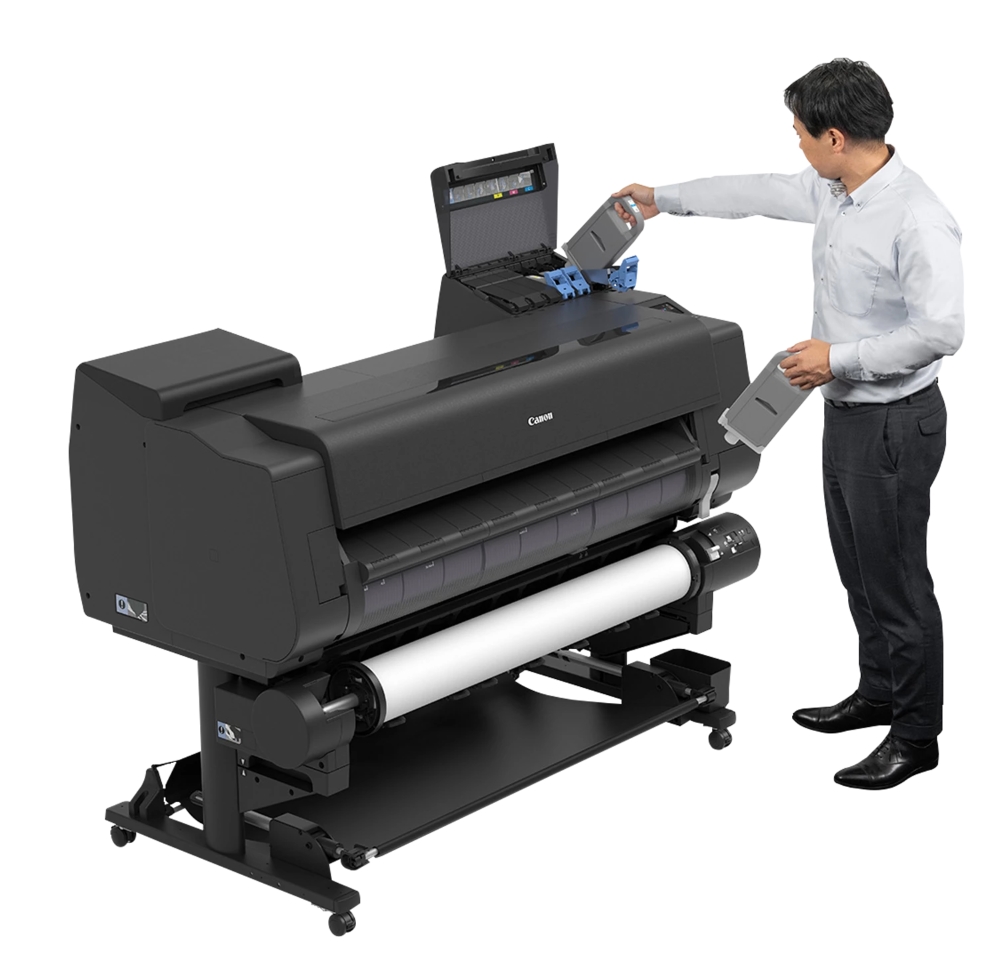 Плотер Canon imagePROGRAF GP-2600S със стойка + Roll Unit RU-23 ...